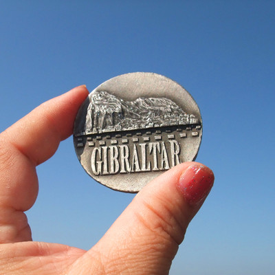 直布罗陀当地购买冰箱贴 巨岩 GIBRALTAR