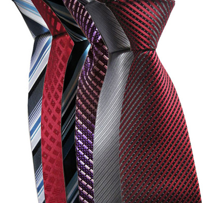 正装商务条纹7cm新郎定制领带