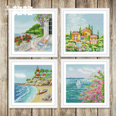 十格格十字绣法国DMC绣线套件