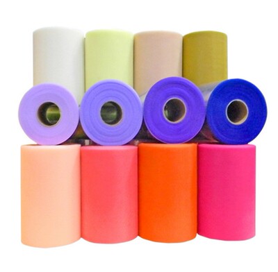 中硬 美国网纱卷15cm*100Y 婚庆装饰纱 蓬蓬裙纱 TULLE ROLL