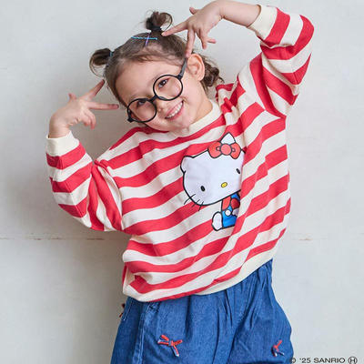 纯原日单25秋冬新款三丽鸥Hello Kitty毛圈卫衣MK5A80柔软舒适