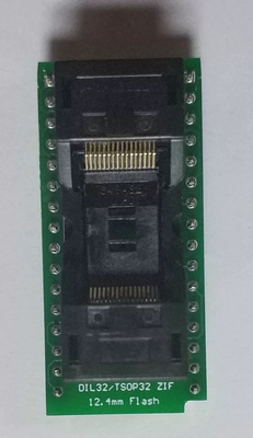 DIL32/TSOP32 ZIF 12.4mm 专用艾科烧录座短款