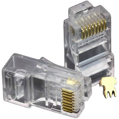 网线水晶头电话线超五类5六6类