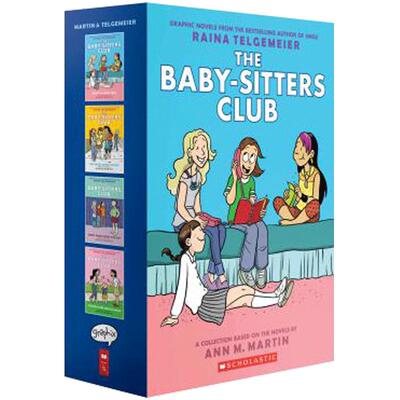 英文原版保姆俱乐部套装4册