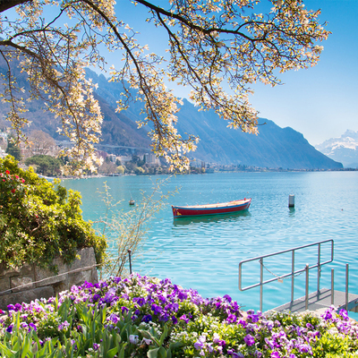 瑞士一国深度 雪国金色快车6天5晚中文跟团游 日内瓦湖 少女峰