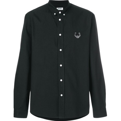 KENZO高田贤三 新款小虎头刺绣商务休闲衬衫男 5CH400