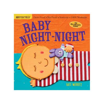 防水无毒可咬玩具书：宝宝晚安
