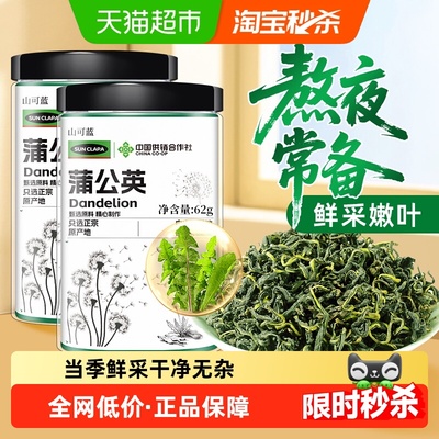 中国供销社蒲公英茶鲜采自然晾晒