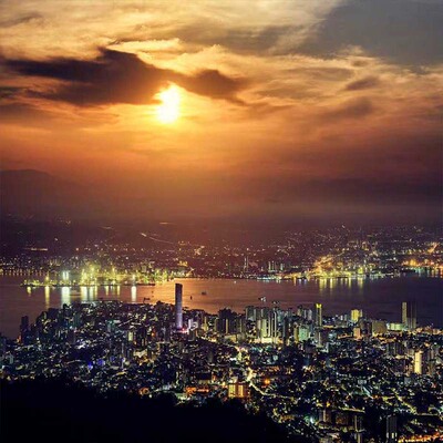 春秋旅游 广州出发直飞槟城5日/6日往返机票马来西亚自由行