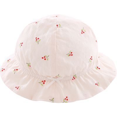 Aengbay婴儿纯棉遮阳帽夏季