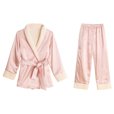 NoirTease睡衣套装女童绒丝保暖