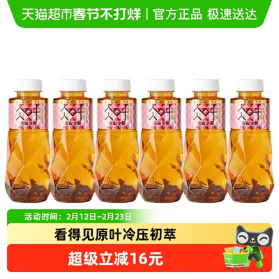 唯可鲜冷萃茶正山小种茶饮料