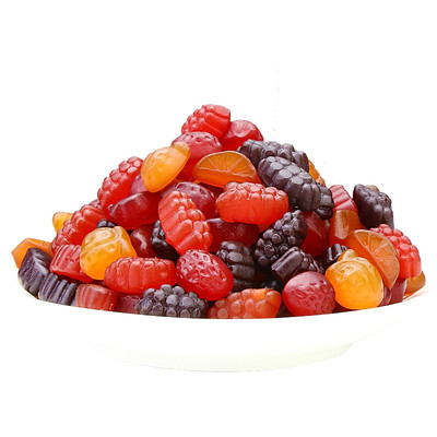 加拿大进口水果软糖Welch's威氏果汁果泥混合口味糖果Q弹儿童零食