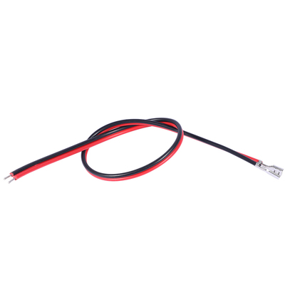 纯铜喇叭端子线 汽车音响喇叭插头线 接线端子 护套端子插簧线