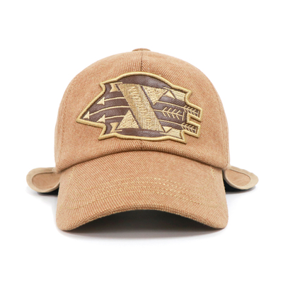 冬季男士加绒保暖遮耳朵棒球帽