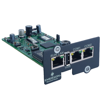 维谛VERTIV艾默生监控卡UF-SNMP810用于远程管理TCP/IP的WEB监控