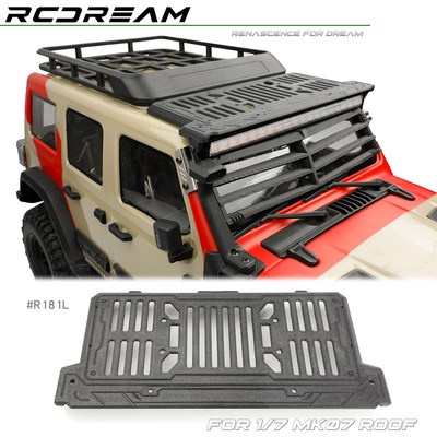 RCDream MK07车顶射灯顶灯护板 前端行李架 盖板防护板保护罩配件