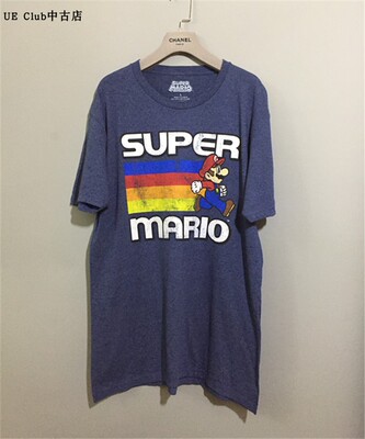 【原 价¥138】vintage 洪都拉斯制古着SUPERMARIO超级马里奥体恤