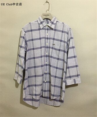 vintage日本古着七分袖衬衫