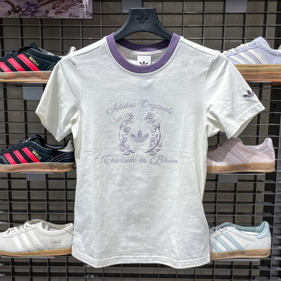 adidas阿迪达斯三叶草春季女子SS TEE W CC运动休闲短袖T恤KY5734