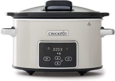 德国代购Crockpot  slow cooker CSC059X数码慢炖锅自动保温3.5升