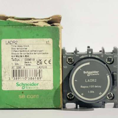 议价SCHNEIDER ELECTRIC LADR2 TIME DELAY BLOCK 1-30S FREE FAS