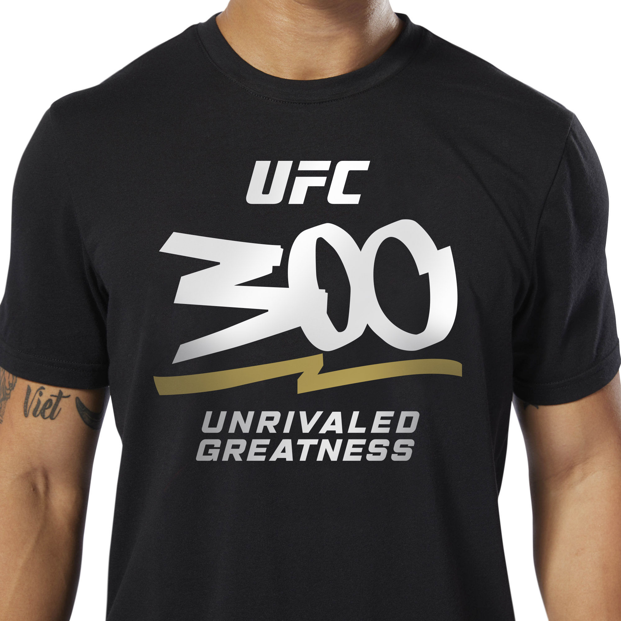 UFC300纯棉运动T恤MMA搏击服男士拳击格斗训练健身短袖美国正品