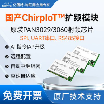 PAN3060国产射频模块ChirpIoT™