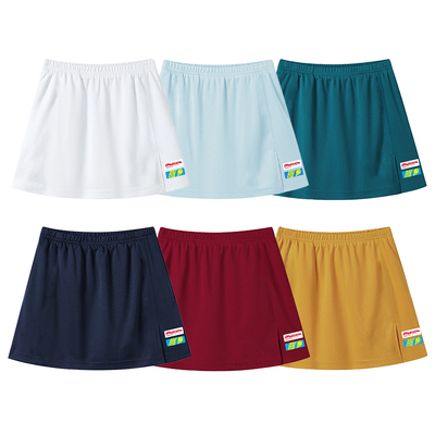 韩国2025秋冬meditation新品羽毛球服短裙女款运动速干裙子百褶