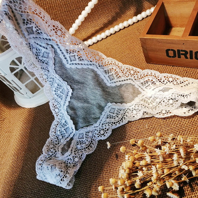 欧洲时尚柔软中腰大码丁字内裤