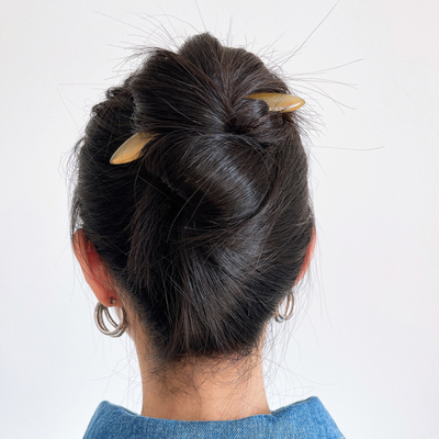 durianacc羊角反扣双尖发簪