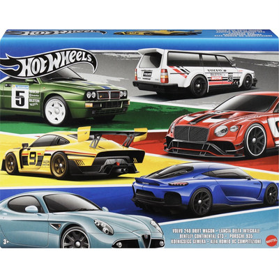 HOT WHEELS 风火轮 欧洲豪车沃尔沃保时捷阿尔法罗密欧宾利柯尼