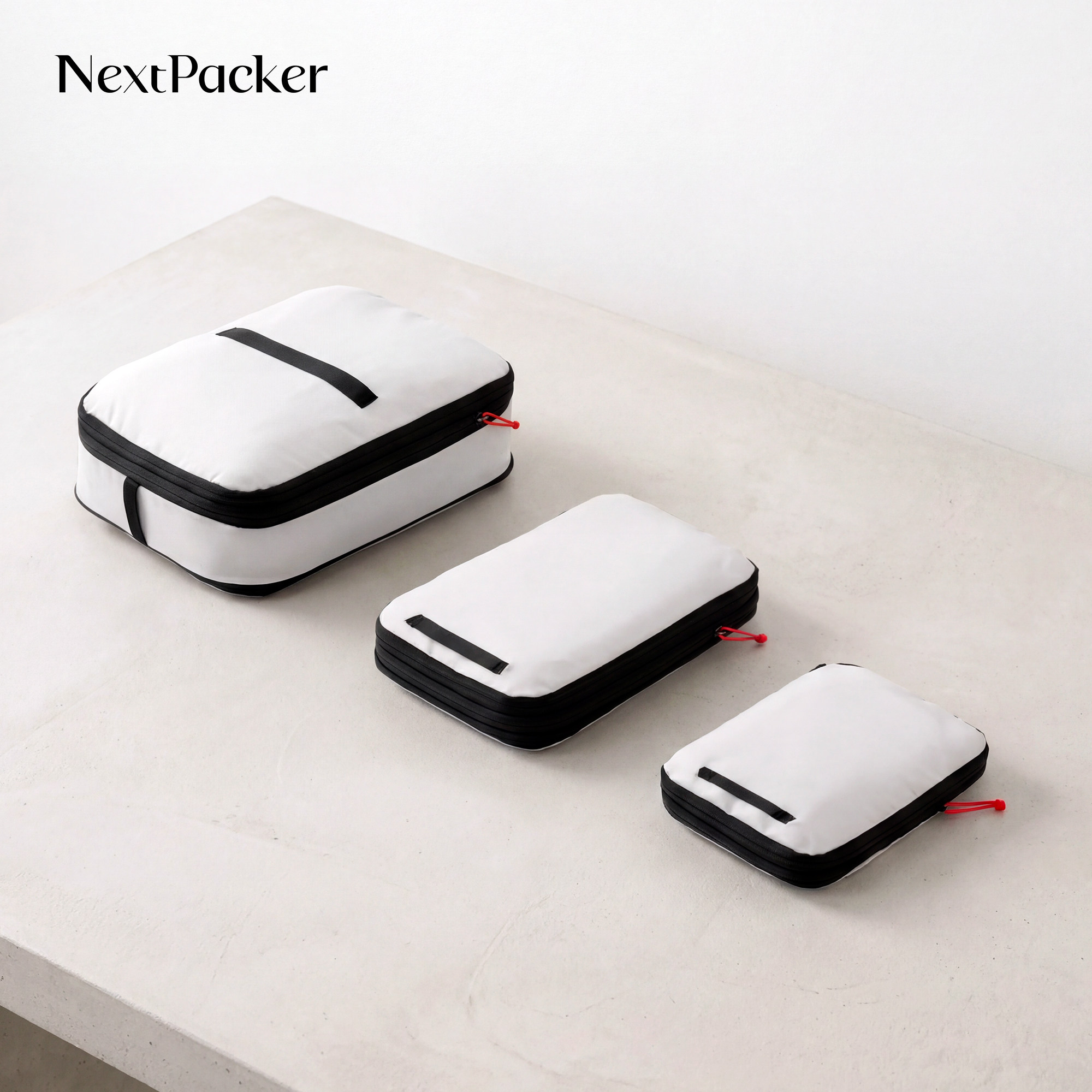 NextPacker翌至压缩旅行收纳袋V3 双层衣服整理出差YKK防水收纳包