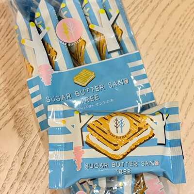 现货香港代购日本sugarbuttertree黄油树饼干巧克力夹心伴手礼盒