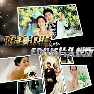 edius 婚礼相册动画模板 ed婚庆电子相册模版
