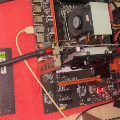 议价拆机科脑X99-Turbo豪华大板 i7-5820k处理器套