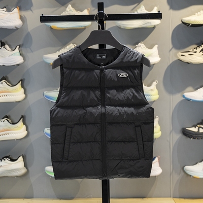 李宁羽绒马甲防风保暖