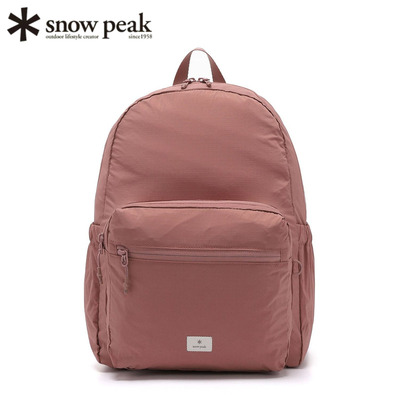 日本snowpeak雪峰轻量防水双肩包