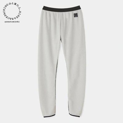 日本代购yamatomichi山之道轻量抓绒裤户外透气保暖速干徒步长裤