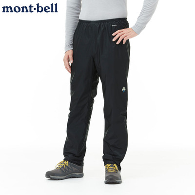 户外冲锋裤montbell防水透气