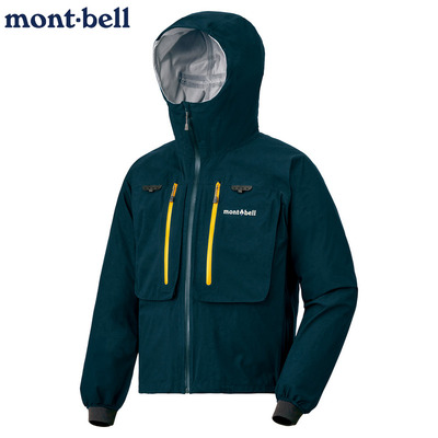 montbell防水透气钓鱼冲锋衣