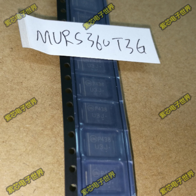 MURS360T3G 厂家  丝印U3J 快恢复二极管3A600V 原装正品可直拍