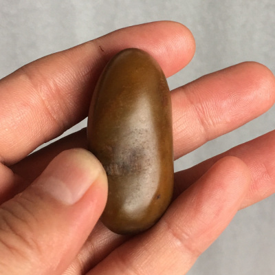 30.60g新疆和田玉黄沁籽料原石1块如图珠宝玉石文玩艺术收藏