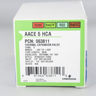 原装EMERSON艾默生空调热泵热力膨胀阀AACE 4HCA AACE 5HCA