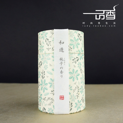 日本龟山和游【栀子花】2021/10新品 日式线香熏香 推荐 绿色香气