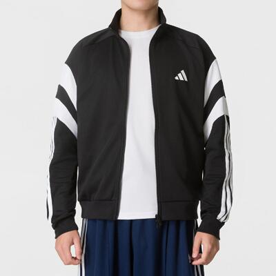阿迪达斯男装针织夹克外套运动服户外训练服KF4764