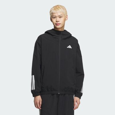 阿迪达斯运动休闲男子运动休闲连帽夹克外套KC3926|KC3927|KC3928