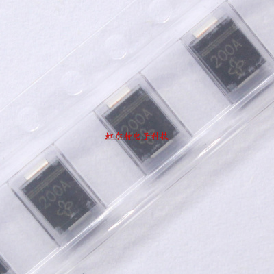 贴片二极管 SMBJ200A 200A P6KE200A P6SMB200A SMB 原装