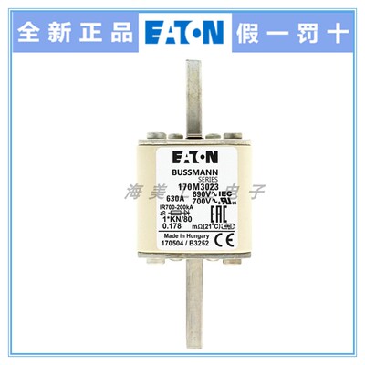 Bussmann 熔断器 170M3018 3019 3020 3021 3022 3023 保险丝690V
