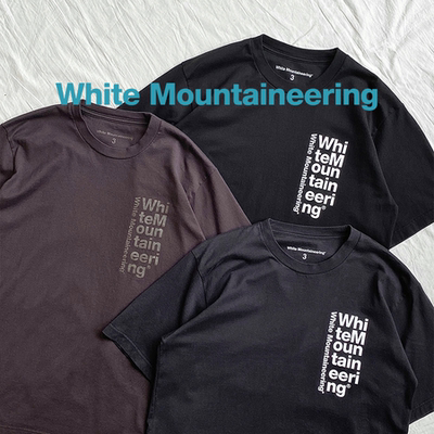 三色LOGO印花简约圆领短袖T恤